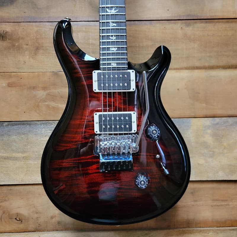 *DEMO* PRS Core Custom 24 Floyd - Tortoise Shell Red w/ Black | Reverb