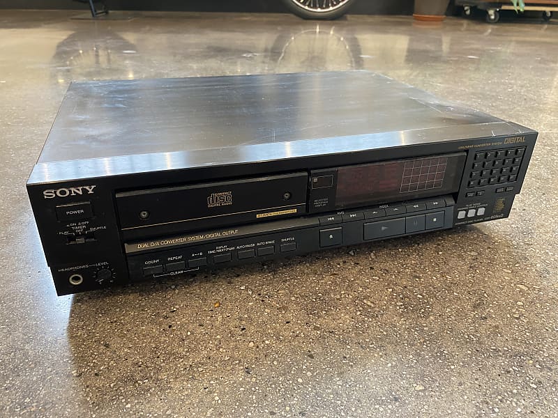 Sony CDP-605ESD Hi-Fi CD Player 1990’s - Black | Reverb