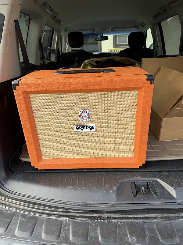 Orange 1x12 extension cab - Orange | Reverb