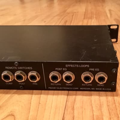 Peavey Bassist (Rack Preamp) 1990 Black | Reverb