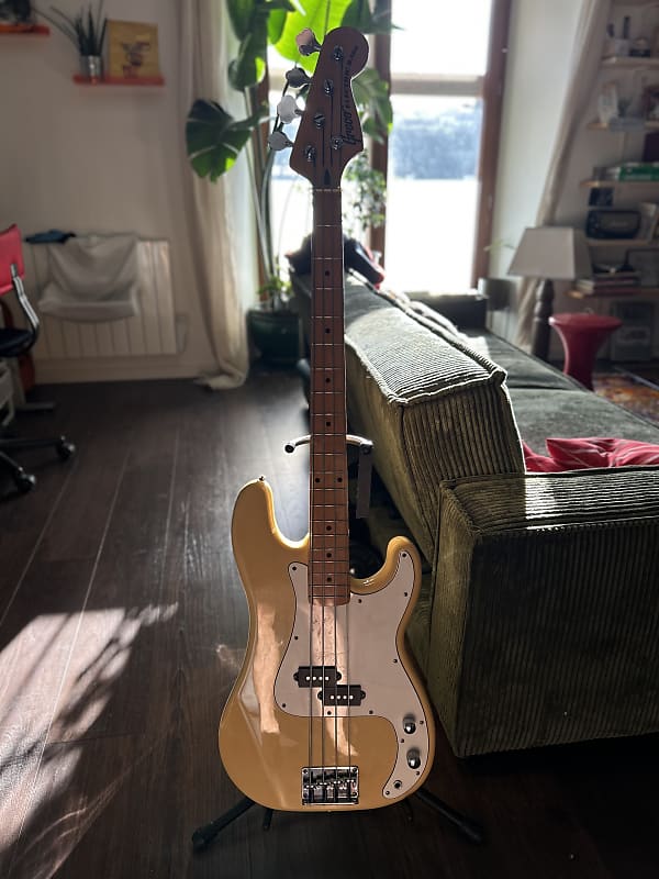 Greco P-Bass Precision 1976 - Natural | Reverb