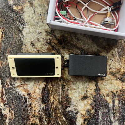 EMG 85/SA/SA active pickups set Humber/Single/Single - Black | Reverb