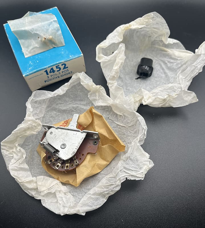 1960s CRL 1452 3-Way Switch & DAKA Tip - NOS | Reverb Australia