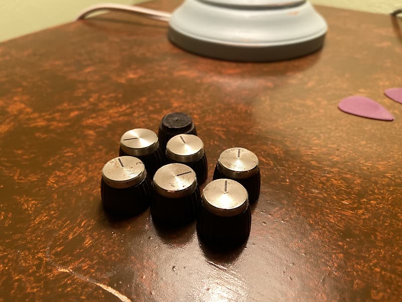 Vintage 80s Marshall JCM800 Knobs Set Knobs | Reverb