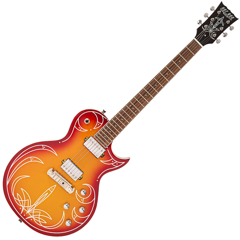 Joe Doe 'Hot Rod' Electric Guitar by Vintage ~ Cali-Sunset | Reverb
