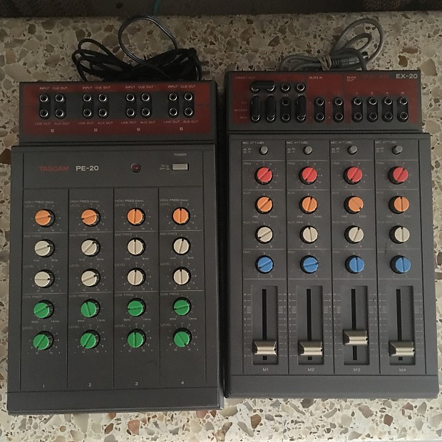 Tascam PE20 & EX 20 Analog Mixer | Reverb