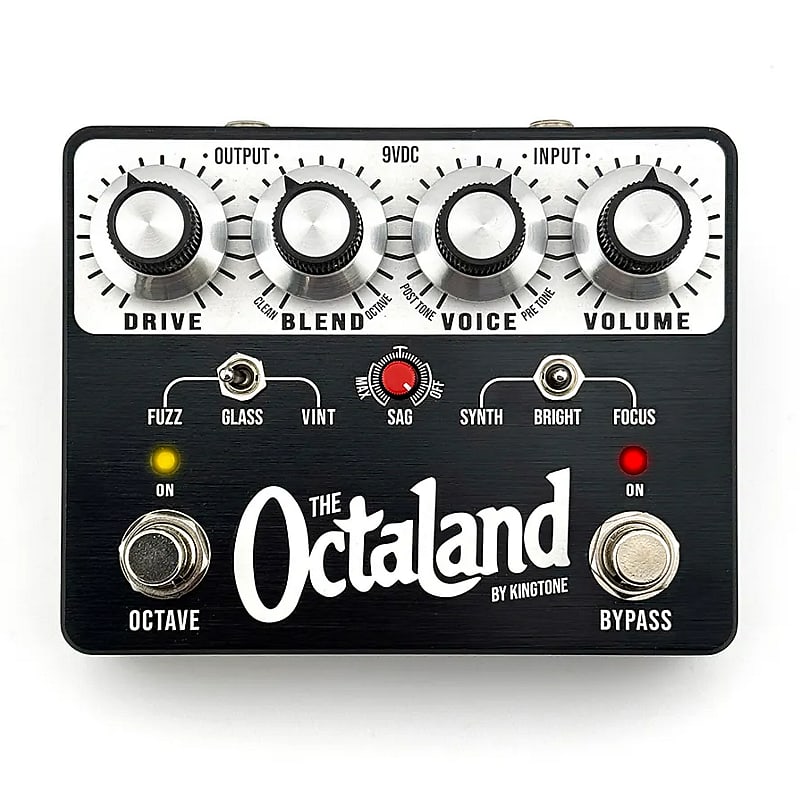 KingTone The Octaland in Black, BRAND NEW IN BOX WITH | Reverb