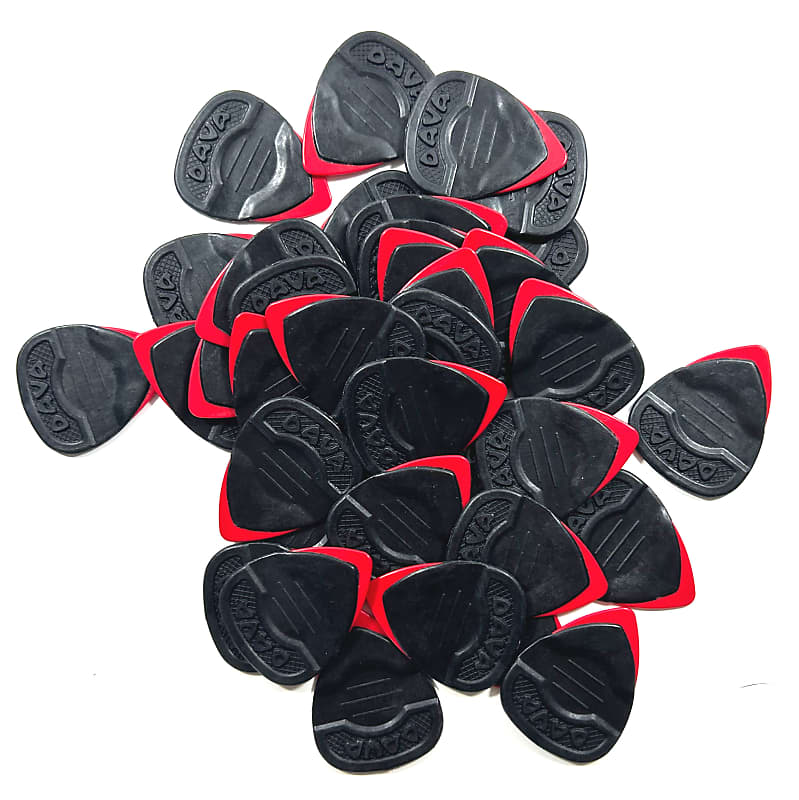 Dava Guitar Picks Grip Tips Delrin Control Combo Pack 36 | Reverb