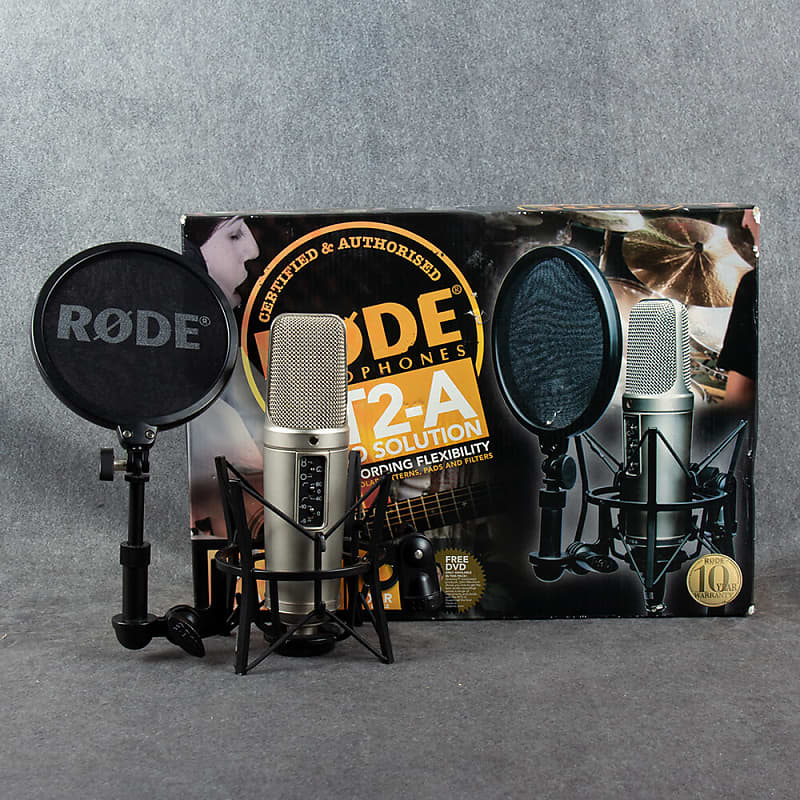 Rode NT2-A Condenser Microphone with SM6 Mount and Filter - | Reverb
