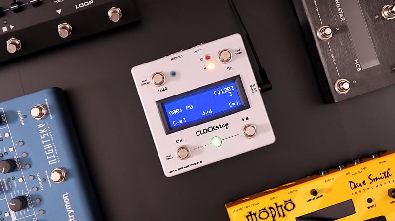 CLOCKstep - Master MIDI Clock and Metronome Generator Pedal | Reverb
