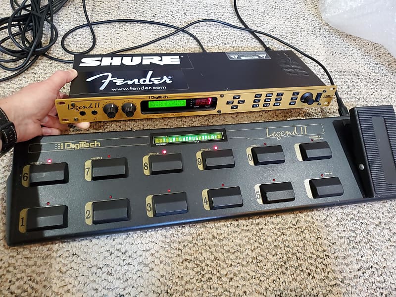 DigiTech Legend ii with Foot Controller 1994 - Gold / Black | Reverb