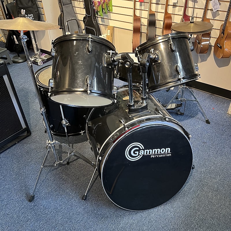 Gammon Percussion 5-Piece Drum Set w/Evans heads - Used - | Reverb