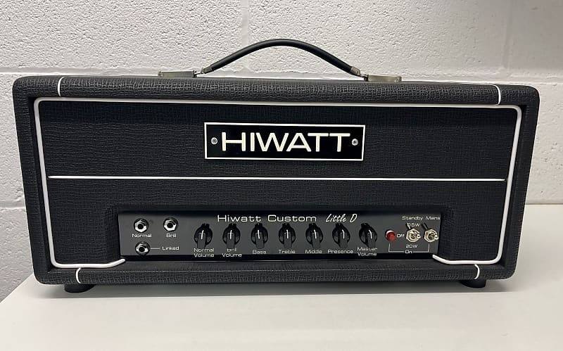 HIWATT Custom Shop Signature Series Little D Head Head Class | Reverb