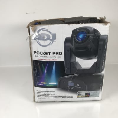 ADJ Pocket Pro 25W LED Moving-Head Spot Bundle with ADJ UC-IR | Reverb