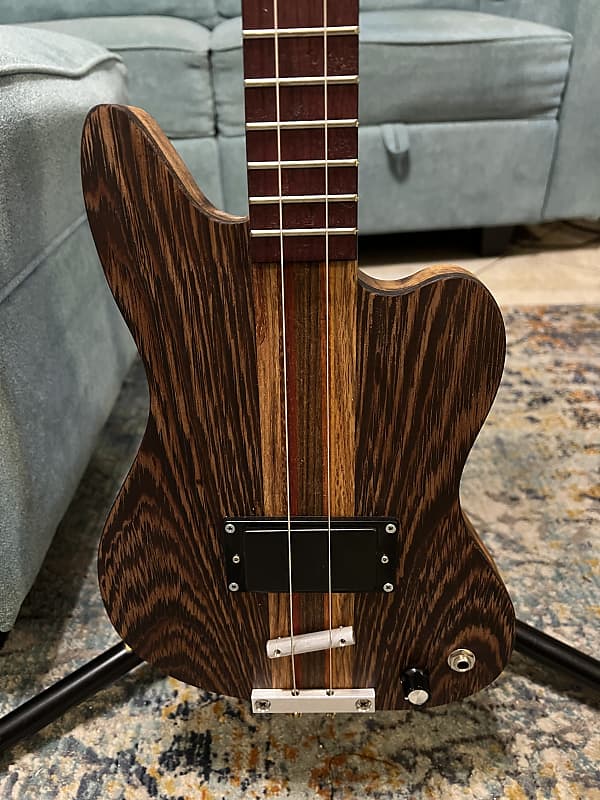 Krappy Guitars Punk Bass 2 String 2024 - Natural | Reverb