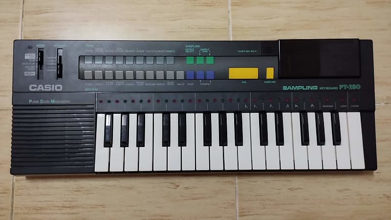 Casio PT-280 Sampling Keyboard | Reverb