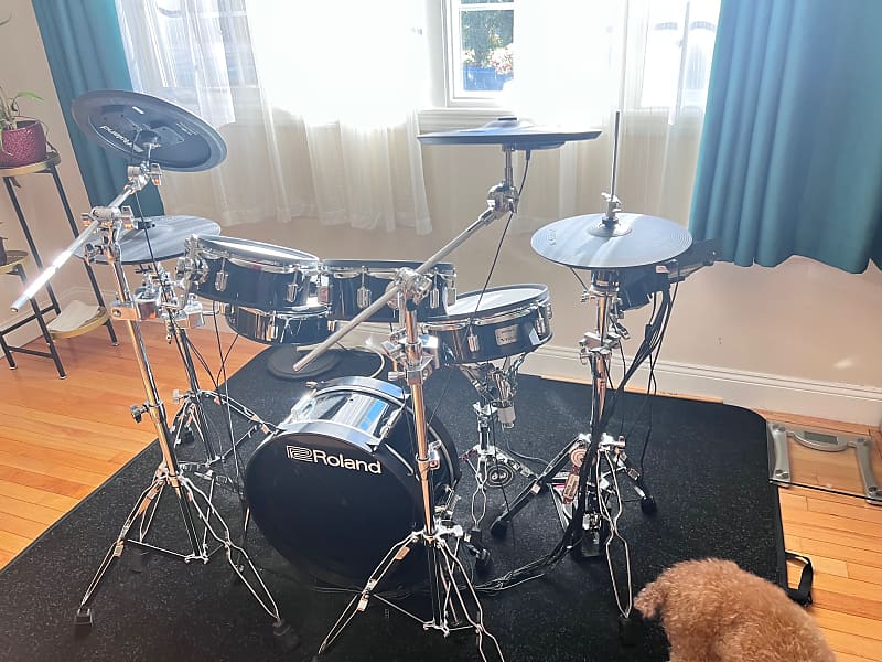 Roland Acoustic drum set FULL - must sell | Reverb