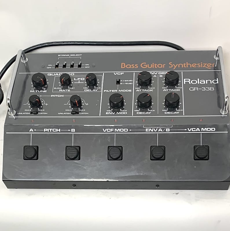 Roland GR-33B Vintage Analog Bass Synthesizer, Bass Version | Reverb