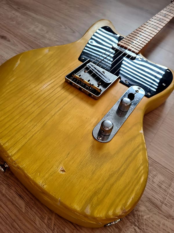 Custom Telemaster Vintage Yellow /Brown | Reverb