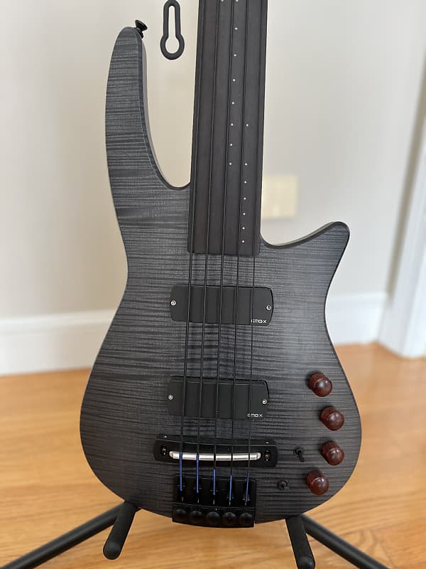NS Design CR5 Radius Fretless 2018 Charcoal Satin | Reverb