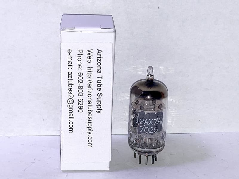 1978 GE 7025 Tube, Low Noise 12AX7 Tube for Fender, Tested | Reverb