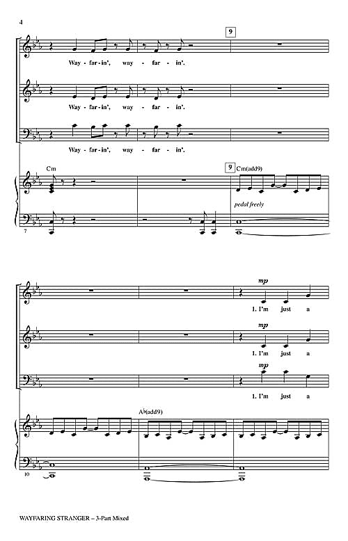 Wayfaring Stranger Discovery Choral VoiceTrax CD | Reverb