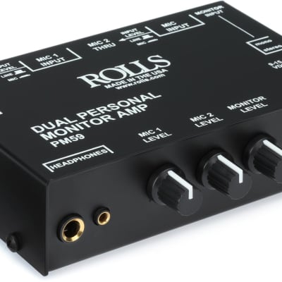 Rolls PM59 Dual Personal Monitor Amp | Reverb