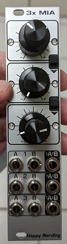 happy nerding 3xMIA attenuverter offset mix | Reverb