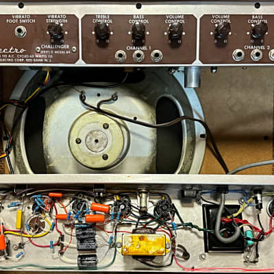 Danelectro Model 89 Tube Amp 1958 - Completely Restored! | Reverb