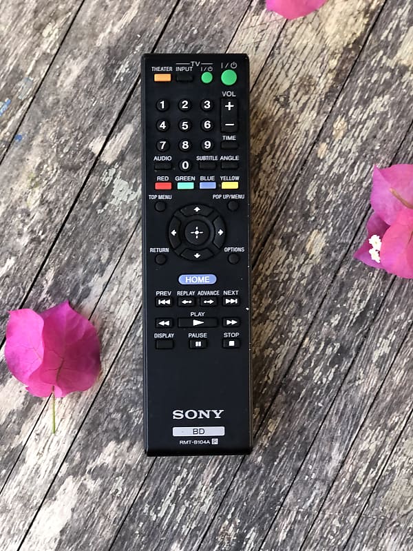 Genuine Sony RMT-B104A Remote Control Blu-Ray Player BDP-S360 | Reverb