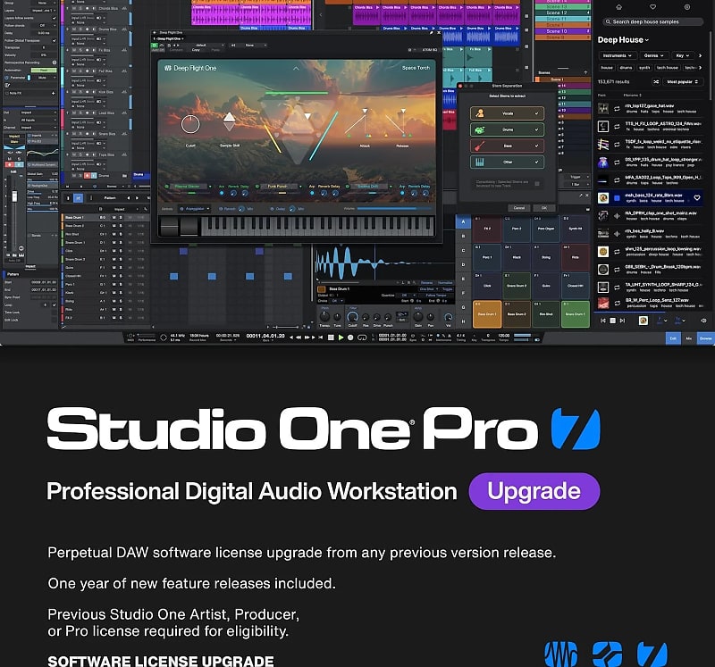 PreSonus Studio One Pro 7 Upgrade (Download) | Reverb