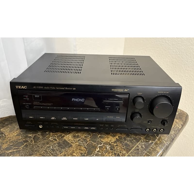 TEAC AG-V8500 Audio Video Surround Receiver W/ Phono. Tested | Reverb