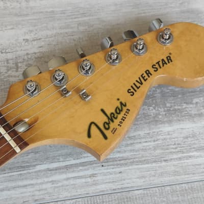 1982 Tokai Japan SS-48 Silver Star Scallop Stratocaster | Reverb