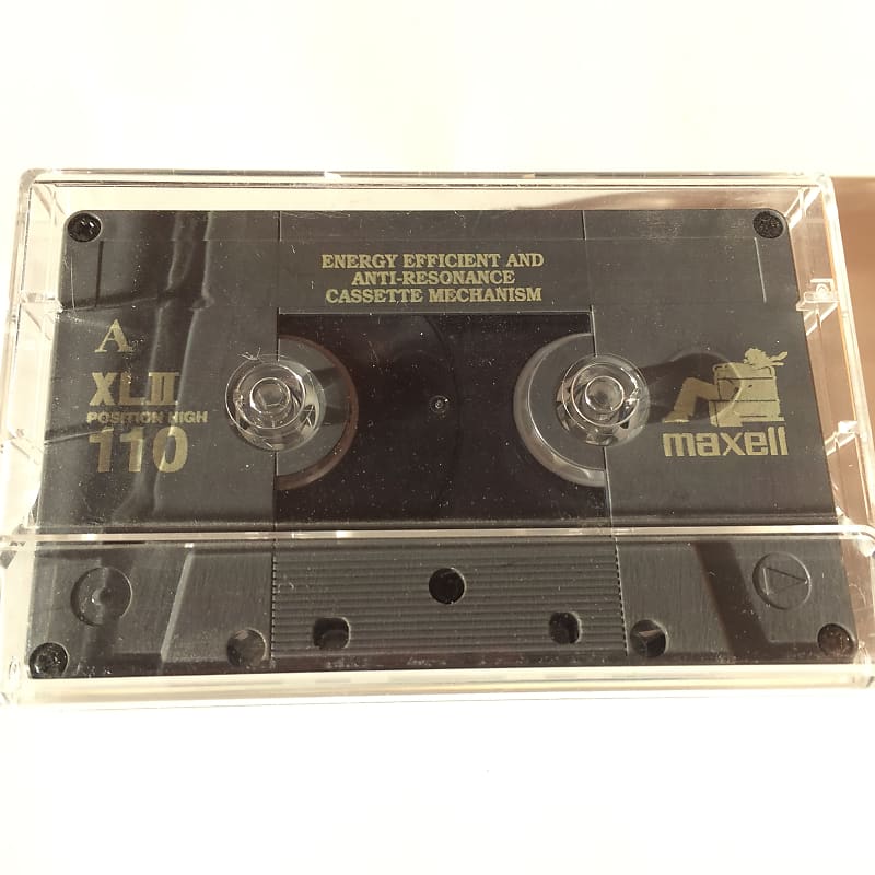 Maxell XLII Cassette Tapes 110 Minute 2 Count | Reverb
