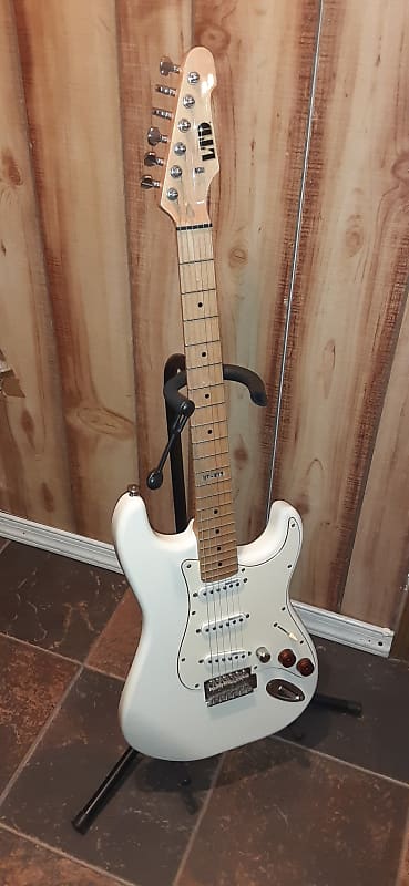 ESP LTD ST-213 White Strat 6 String Electric Guitar | Reverb