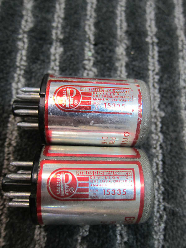 Pr Altec Peerless 15335 Bridging Transformers, Vintage 1960s | Reverb