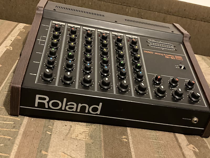 Roland PA.80 Mixer w/ Spring Reverb | Reverb