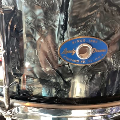 Leedy Snare Early 1960s Black DP Shelly Manne Model, 5.5x14, | Reverb