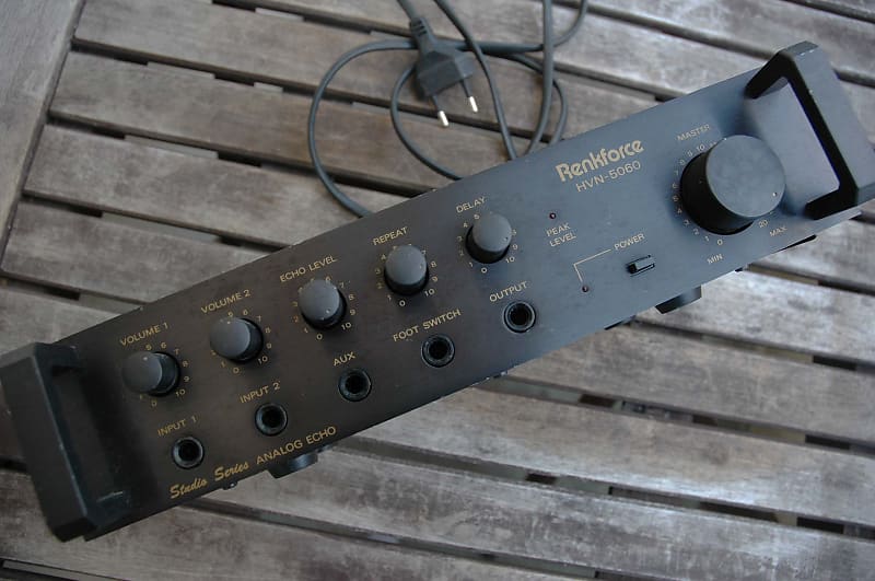 Renkforce HVN5060 Analog Echo Delay Vintage Studio Rack | Reverb UK