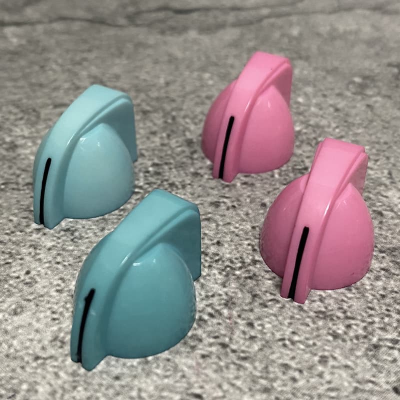 4x Custom Color Mix Set LTD Small Chicken Head Guitar Knobs | Reverb