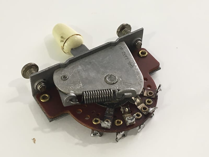 Fender Stratocaster 3 way Switch 1970s Very Rare CRL Spring | Reverb