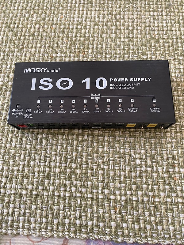 Mosky Audio Iso 10 Power Supply - Black | Reverb