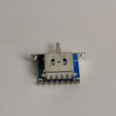 Strat-Style 5 way replacement toggle switch with white tip | Reverb