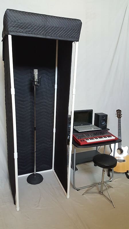 Acoustic Booth 2x2 Portable Vocal Recording Studio Sound | Reverb