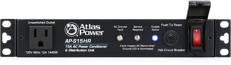 AtlasIED AP-S15HR 15A Half-rack Power Conditioner (APS15HRd2) | Reverb
