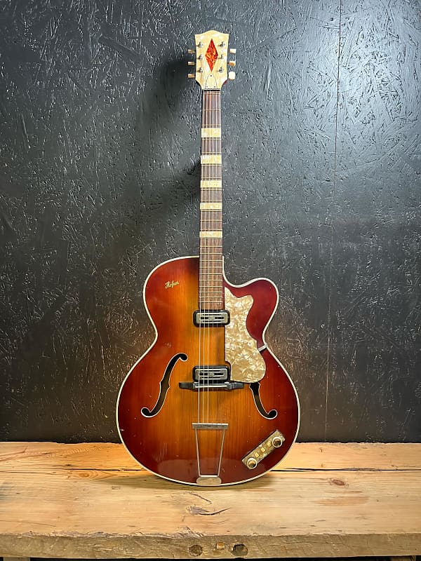 Hofner S 455 E2 Mid-60s - Sunburst | Reverb