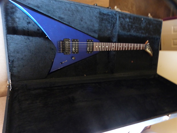 Jackson Professional Rhoads EX 1992 Cobalt Blue | Reverb