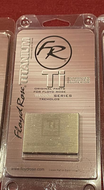 Floyd Rose 37mm Titanium Tremolo Block | Reverb