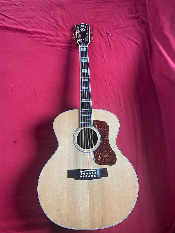 Guild U.S.A. F-512E 12-String Jumbo A/E Guitar - A GREAT | Reverb