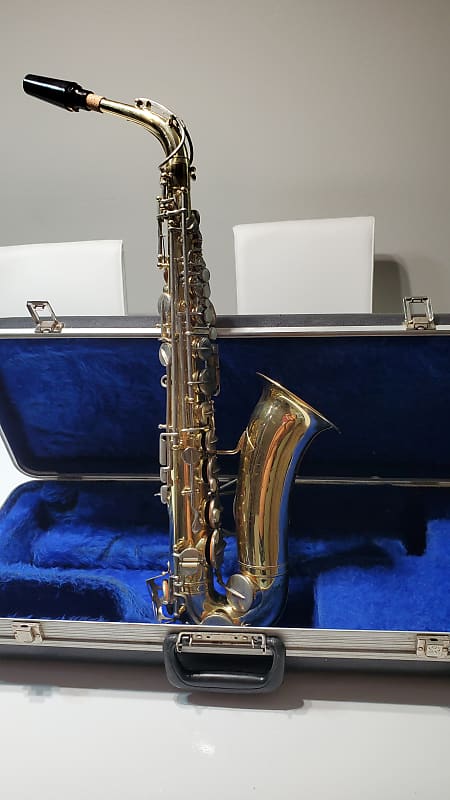Martin Indian Alto Saxophone mid 70s - Lacquered w/ Case | Reverb